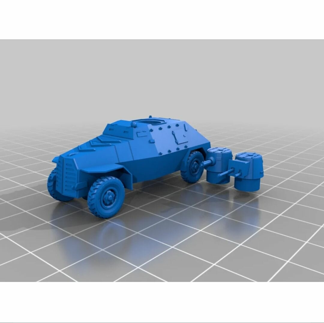 Marmon Herrington MK1, MK2. Масштабная модель 1:72.