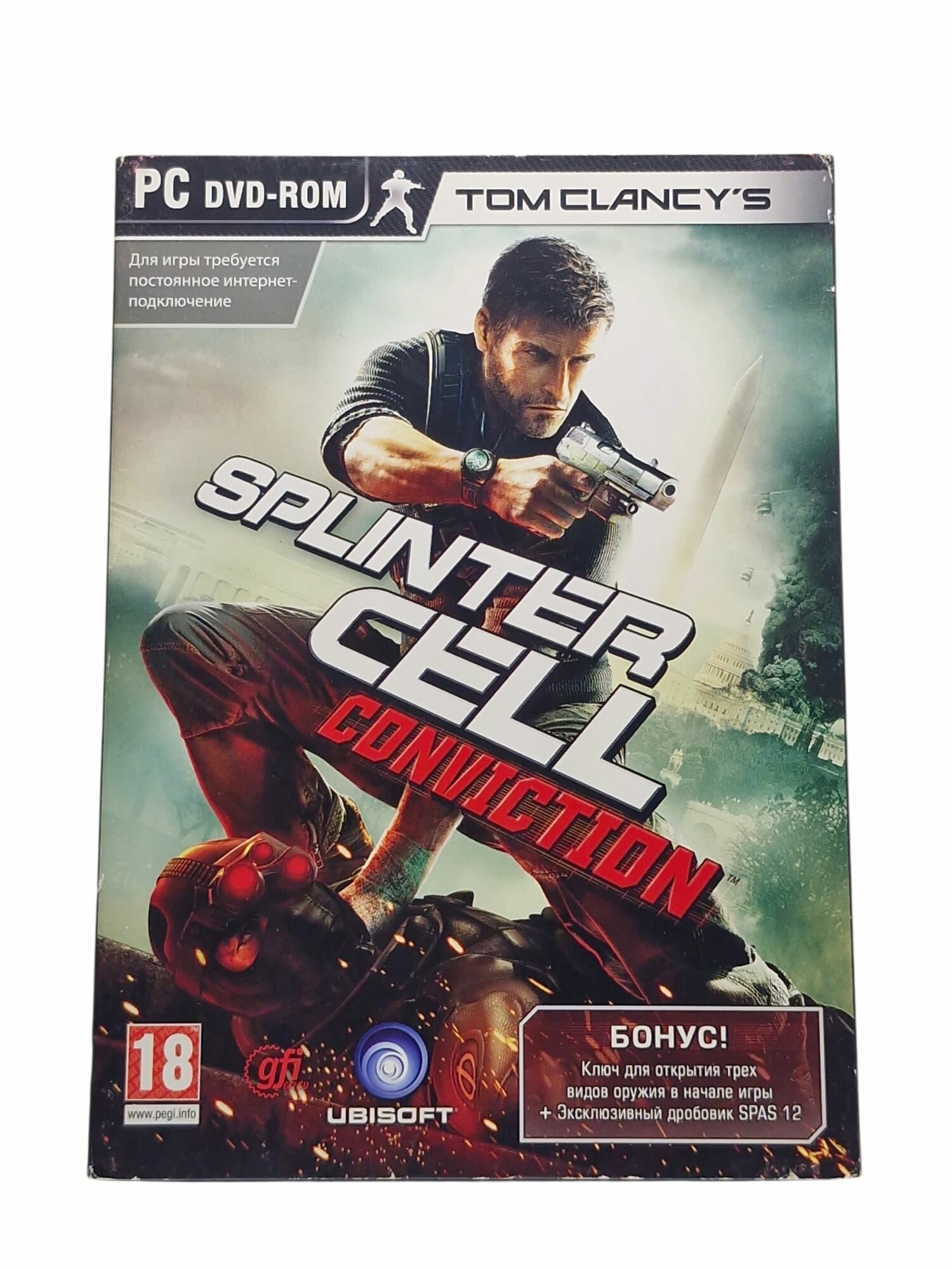 Игра для компьютера: Splinter Cell Conviction pc диск лицензия