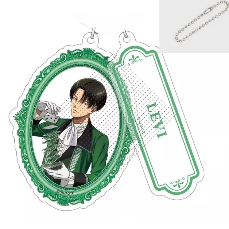 Фигурки аниме Game Hange Zoe Hans Eren Yeager Levi Ackerman Erwin Smith из акрила