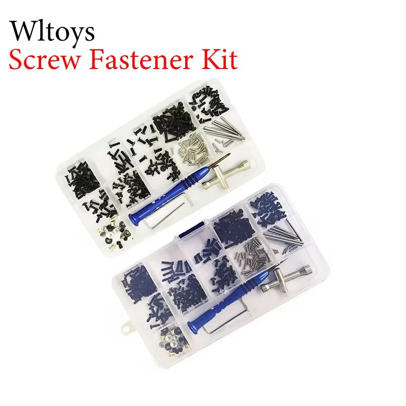 Набор винтов M2/M2.5/M3 для WLtoys 124007/124016/124017, Цвет