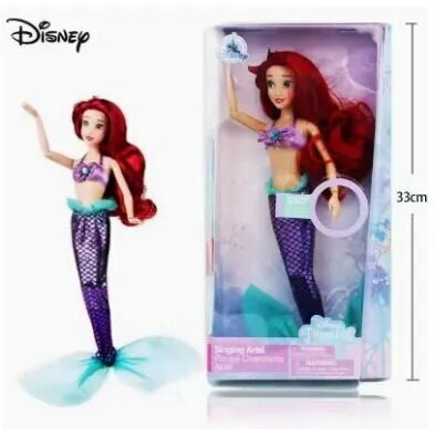 Кукла Русалочка Ариэль Disney Store, шарнирная, высота 30 см, звуковые эффекты