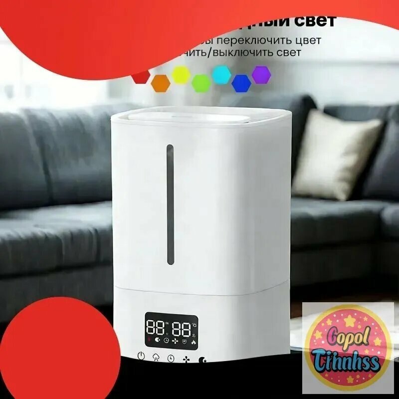 Увлажнитель воздуха Xiaomi Smartmi Evaporative Humidifier 3 Lite, белый