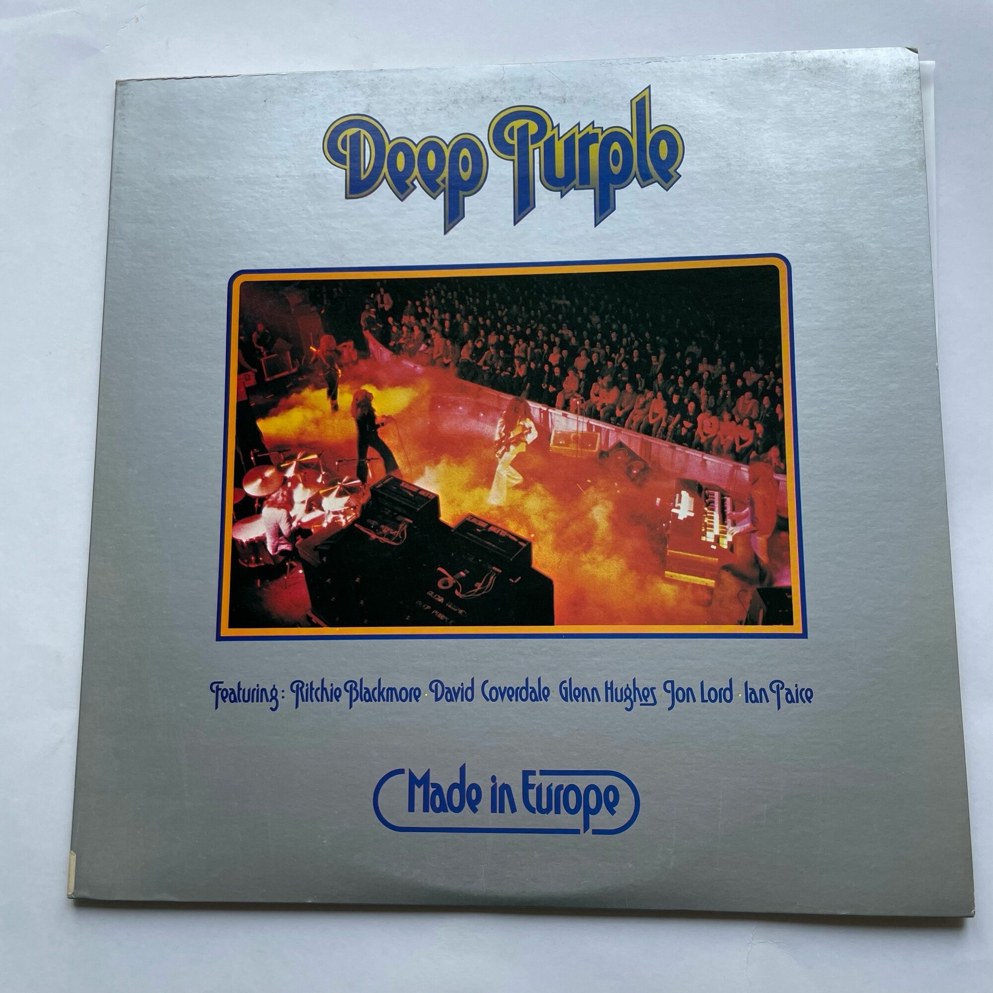 Винтажная виниловая пластинка LP Deep Purple Made In Europe (Япония 1976) (Без Оби)
