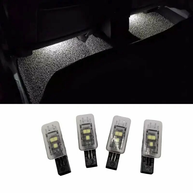 4 шт, яркие светодиодные фонари для ног, лампа для ног для VW ID3 ID4 Jetta MK7 T-ROC 2G0 947 409