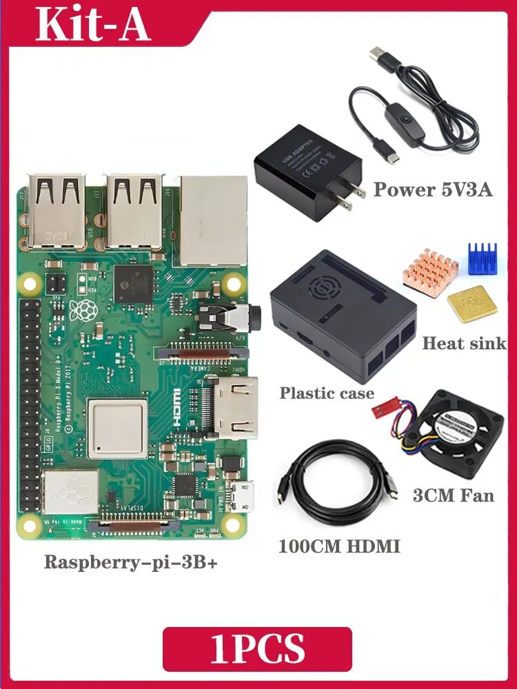 Raspberry Pi 3 Model B+ современный одноплатный микрокомпьютер нового поколения