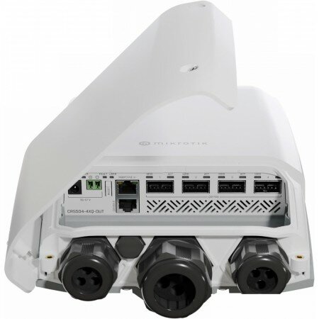 Управляемый коммутатор 2-го уровня Mikrotik CRS504-4XQ-OUT