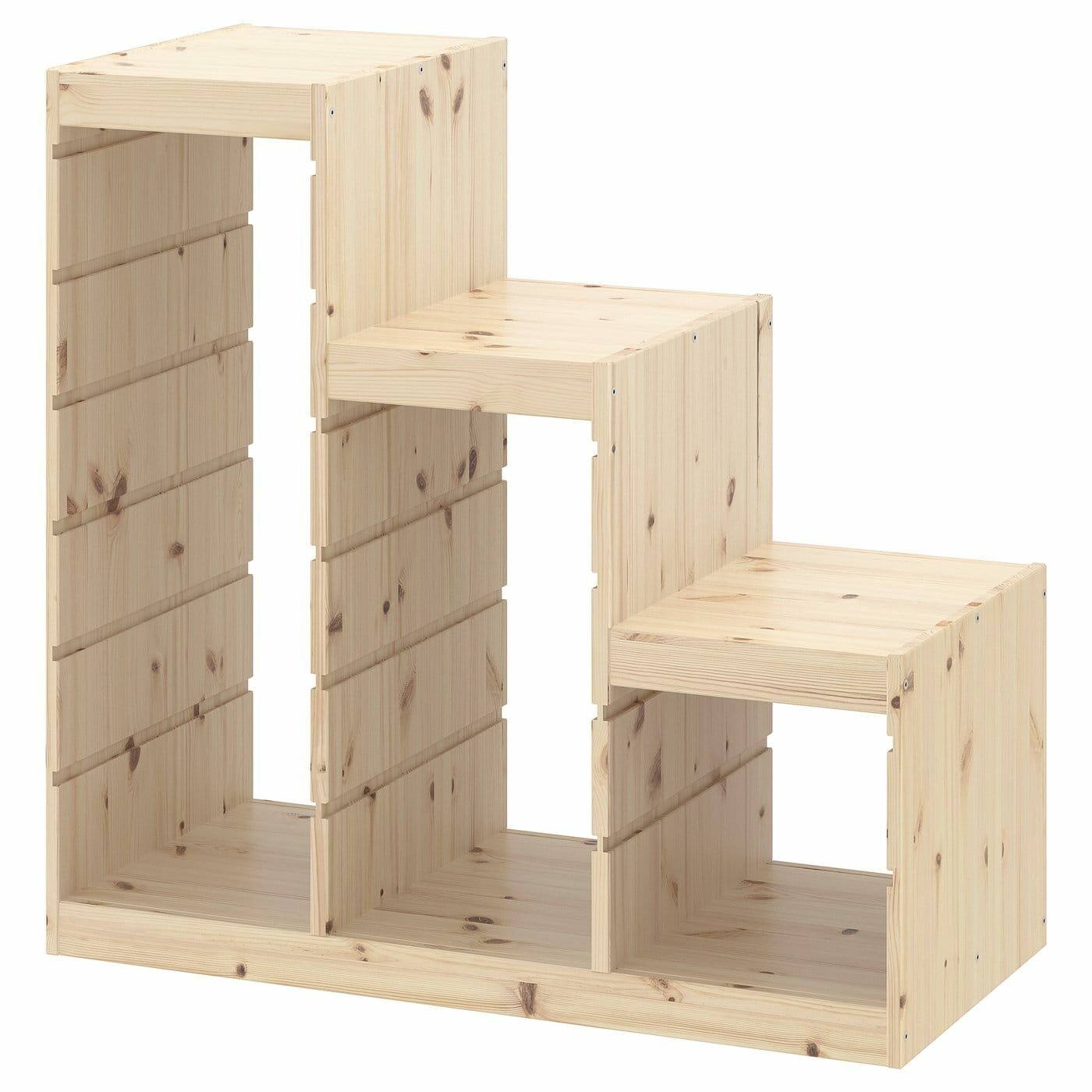 Полка ikea TROFAST Рама 603.086.95, светлая сосна, 94x44x91 см