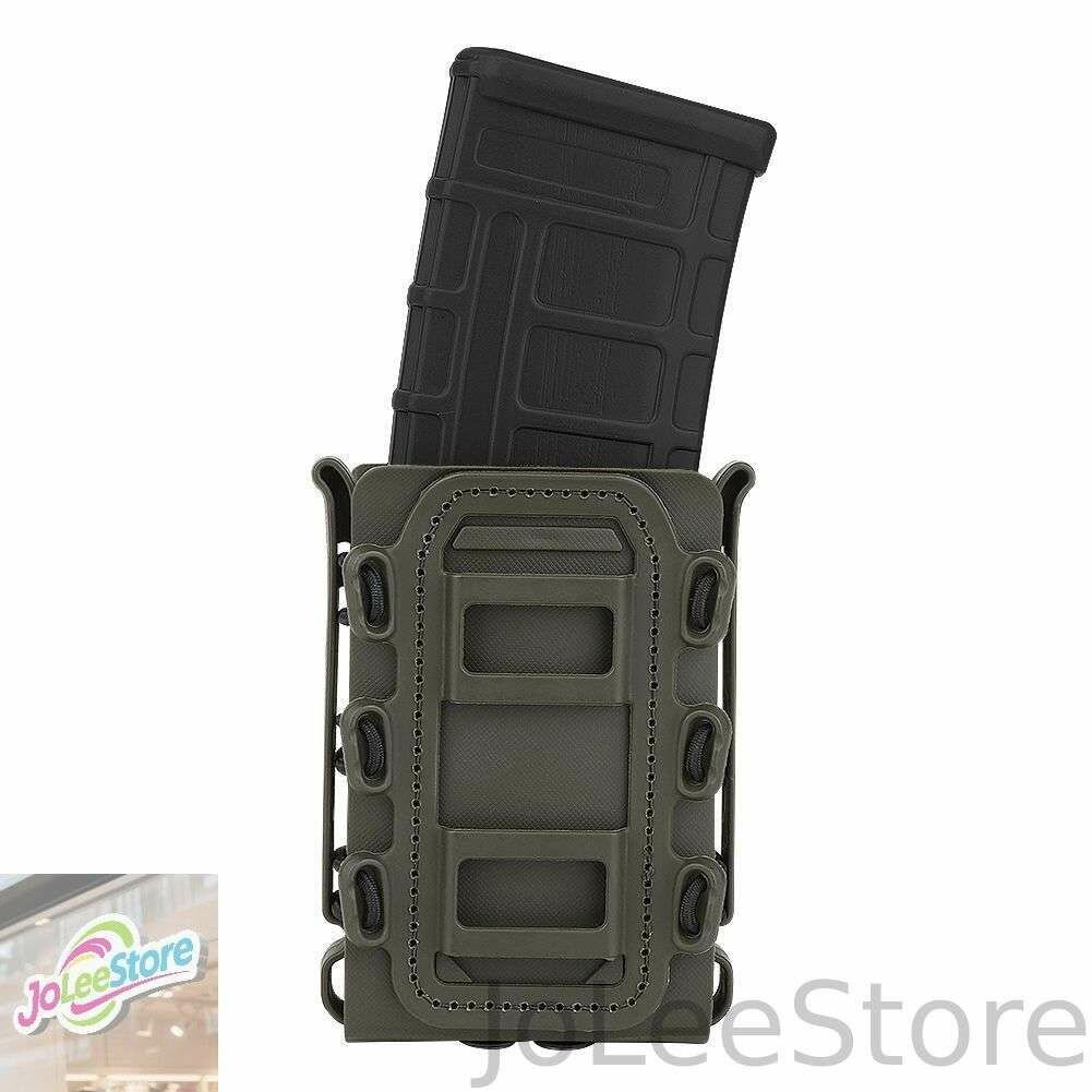 Krydex тактическом MOLLE Открытый Подсумок оружейный Plastic Fast M4/AR15/AK 556 762