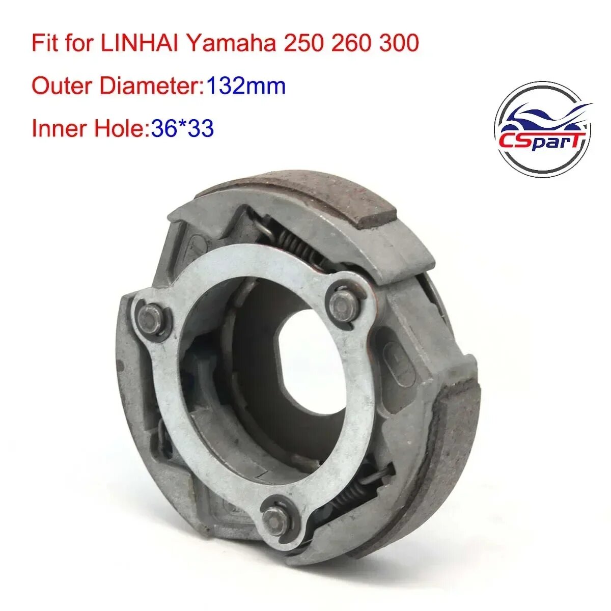 Сцепление 132 мм 142 мм MAJESTY LINHAI 250 260 300 YP250 JL250 LH300 Buyang Feishen Gsmoon 132MM