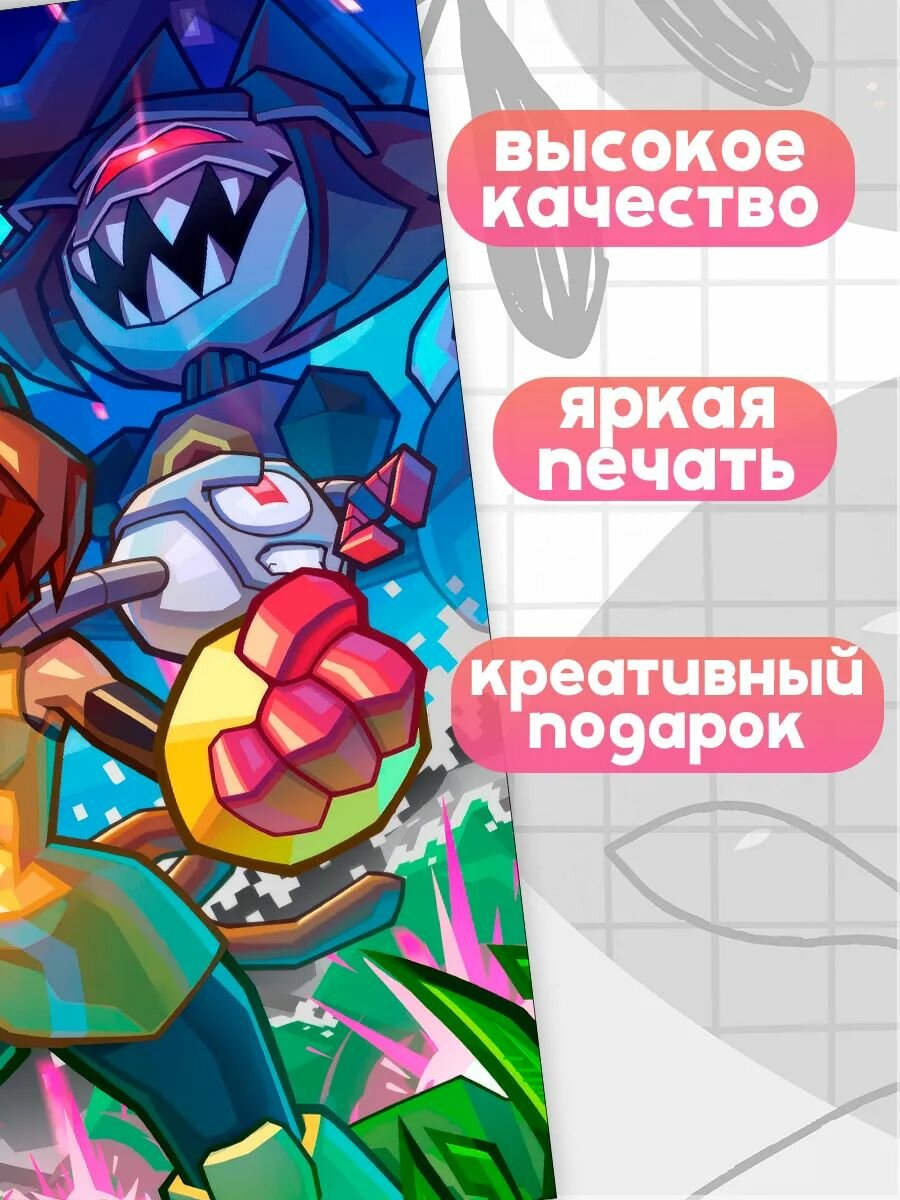 Постеры на стену Gameoverse, плакат 1шт, А3 размер. — фото 1