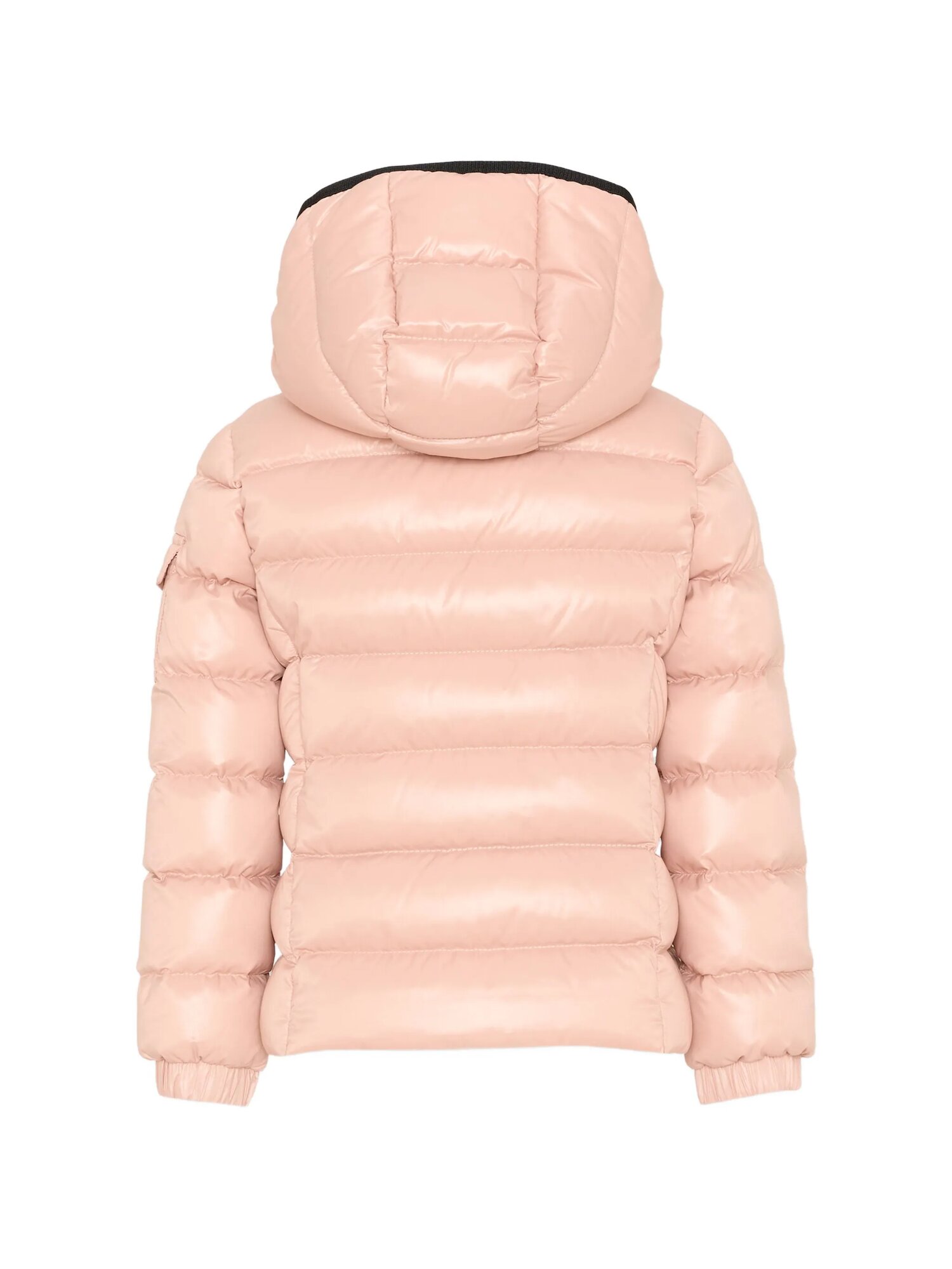 Пуховик Moncler Bady, размер 14 лет, coral pink — фото 1