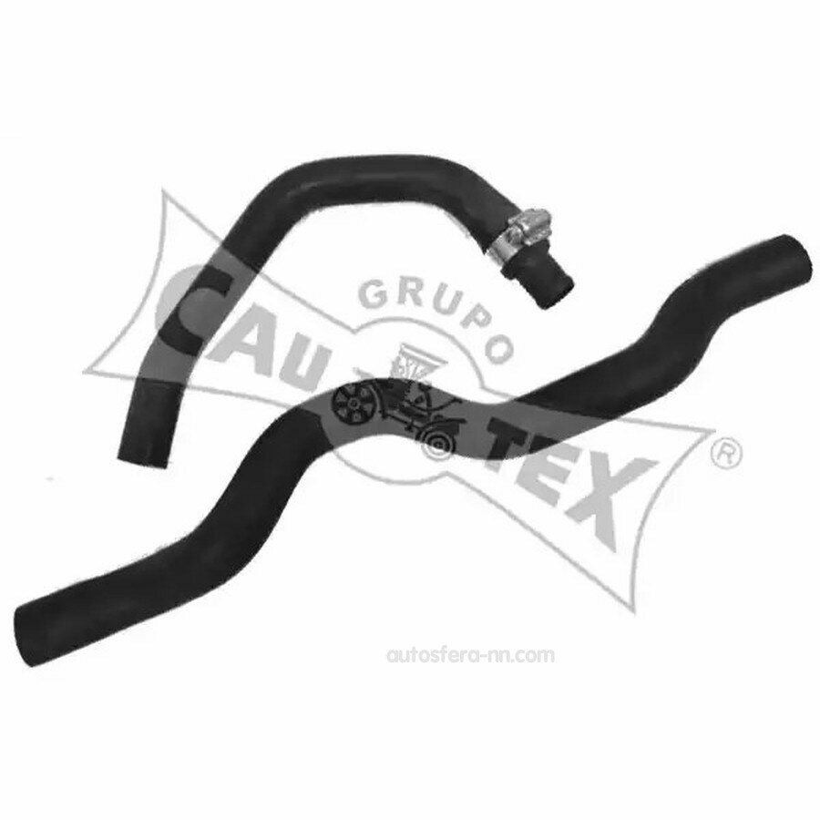 CAUTEX 026808 Патрубок системы отопления RENAULT MEGANE I (BA0/1) MEGANE Scenic (JA0/1) CAUTEX 026808
