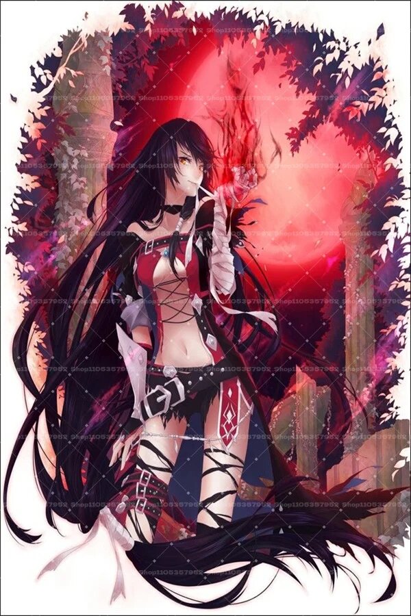 Аниме постер Velvet Crowe, Tales of Berseria, 50x70см, PF72586