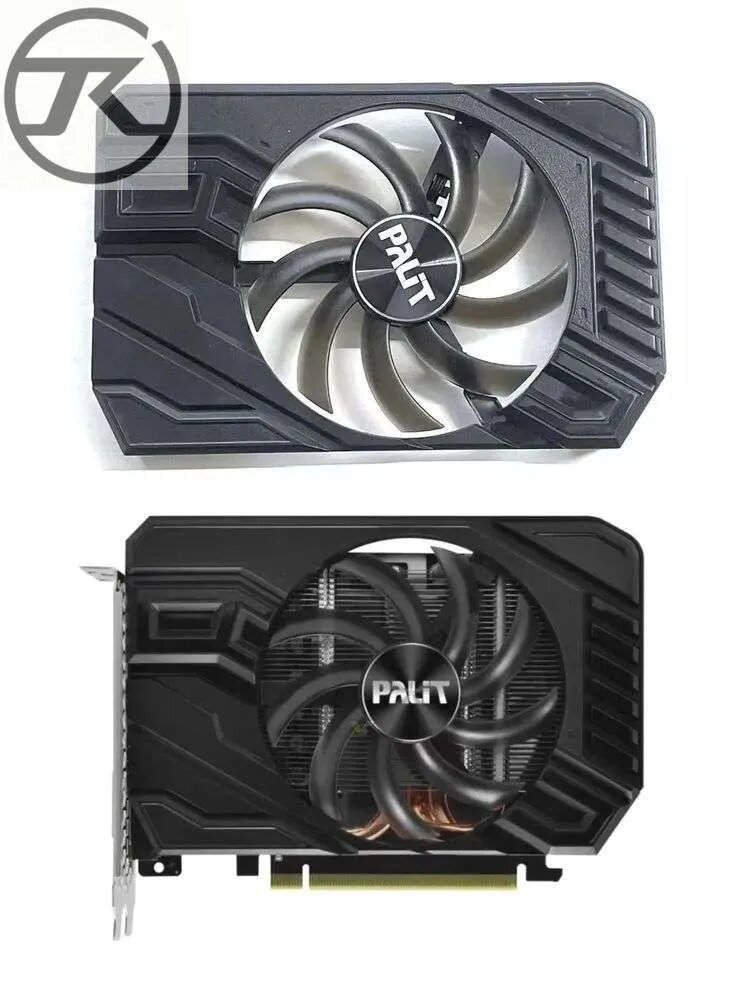 Кулер для видеокарты Palit StormX GTX 1660, 1660 Super, RTX 2060, вентилятор 95мм 4-pin с кожухом