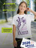 Футболка Demix Sport Style Girl's T-Shirt, размер 158-164, белый
