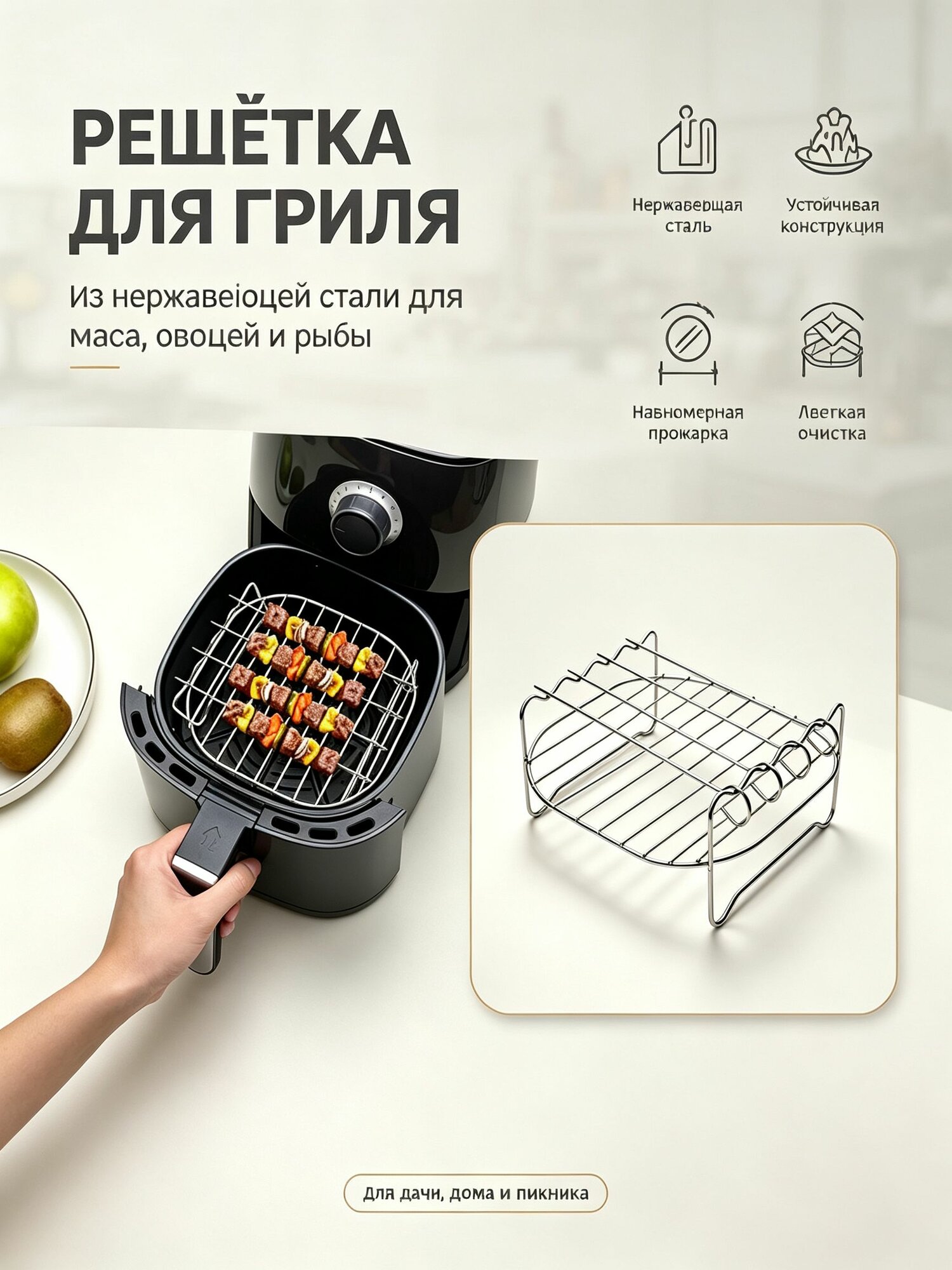 Коврик для приготовления 0.18 м х 18 см