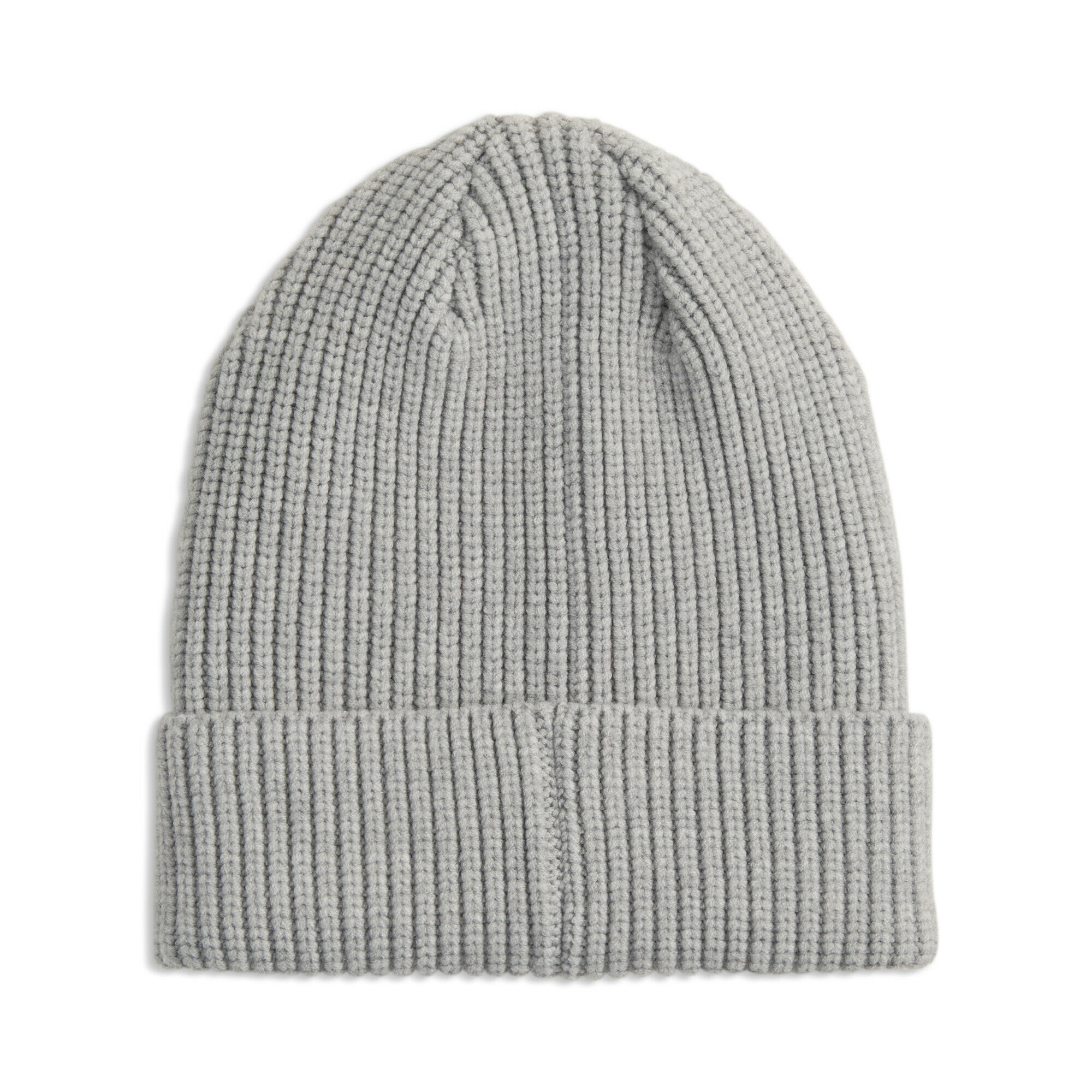Шапка-бини PUMA Mid Crown Beanie для мужчин и женщин, размер OS, серый — фото 1