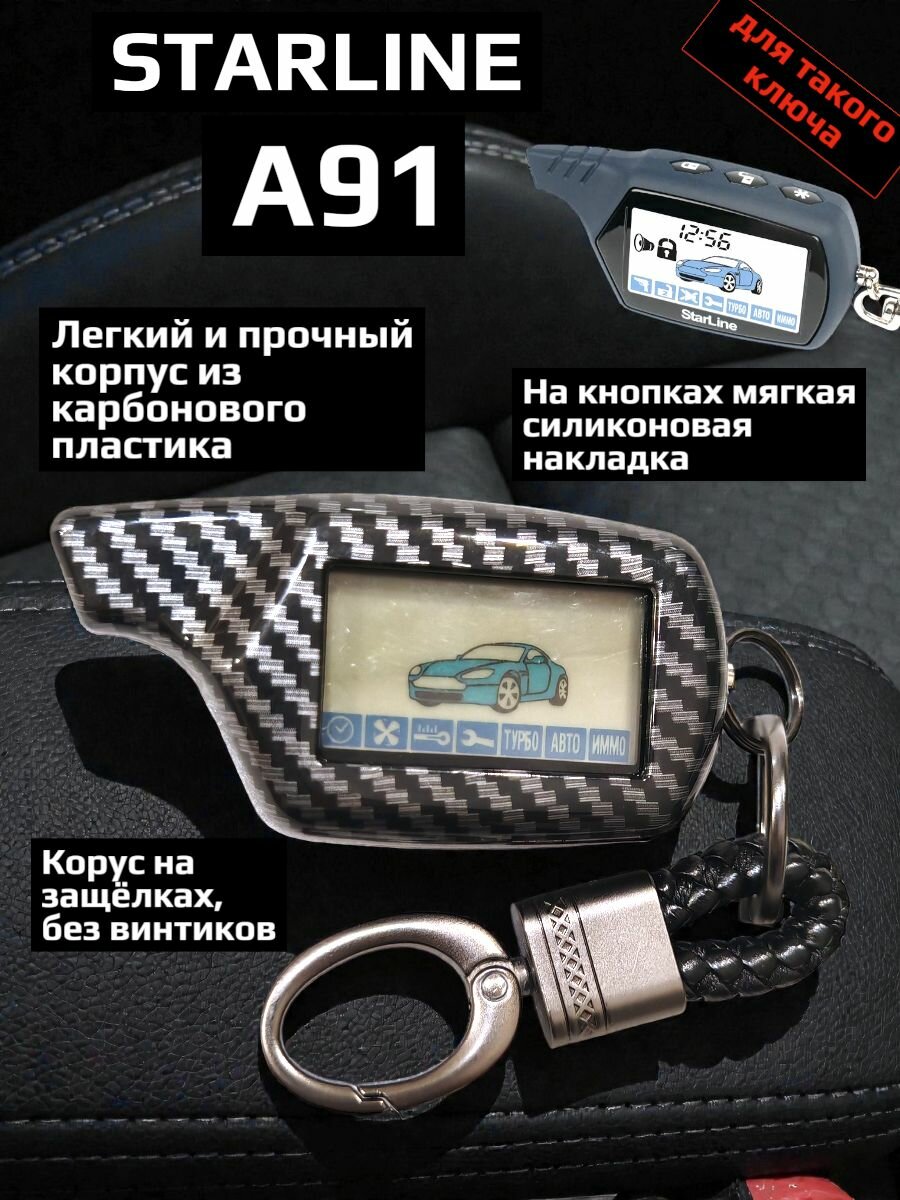Чехол для пульта сигнализации Starline A91 / Старлайн А91