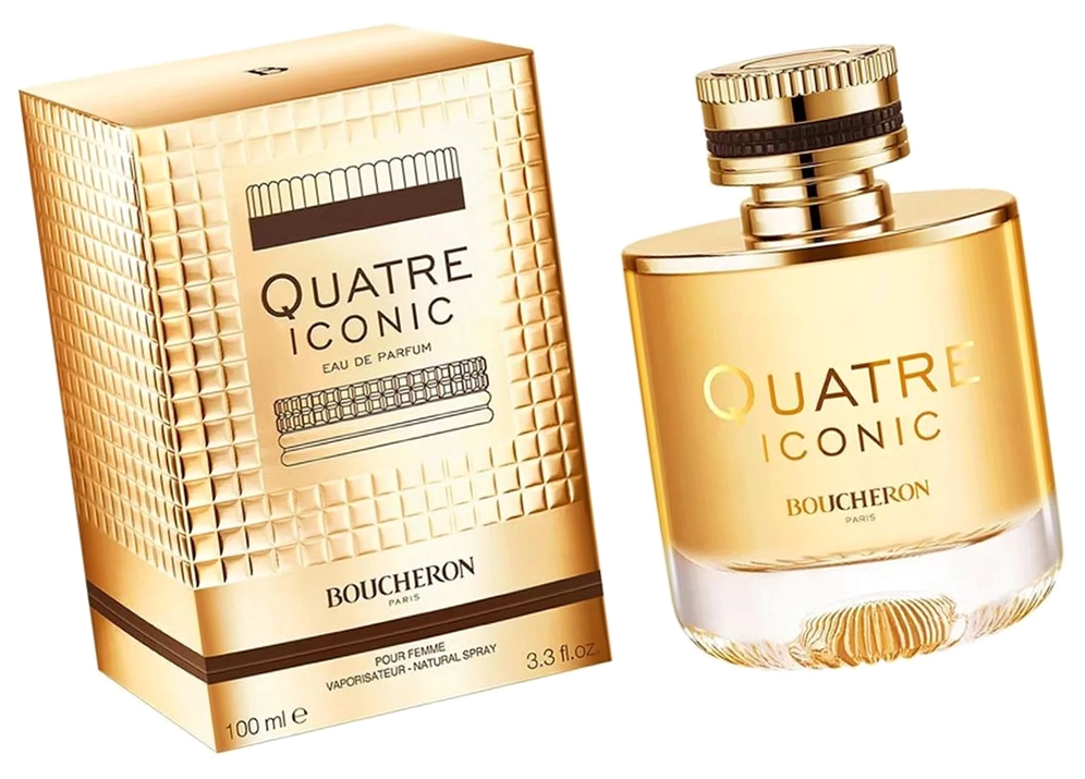 Boucheron Quatre Iconic женская туалетная вода 100 мл - Бушерон Кватре Айконик духи