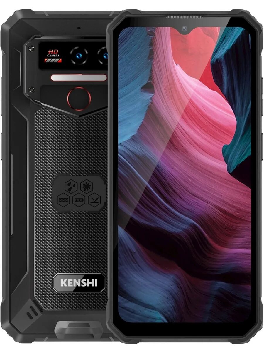 Смартфон Armor C1w, 6.52", 4GB RAM, 64GB, IP68, Черный, Ростест — фото 1