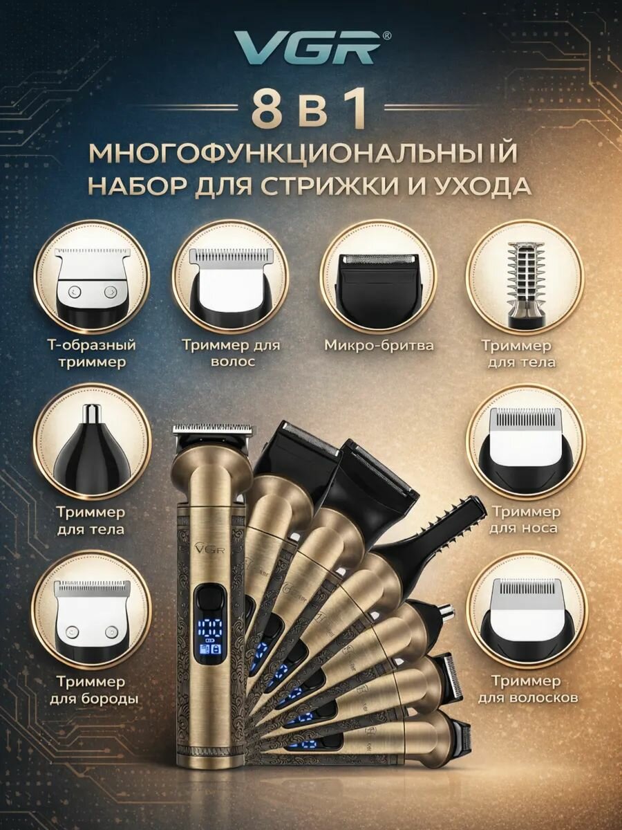 Набор для стрижки для барбера — фото 1