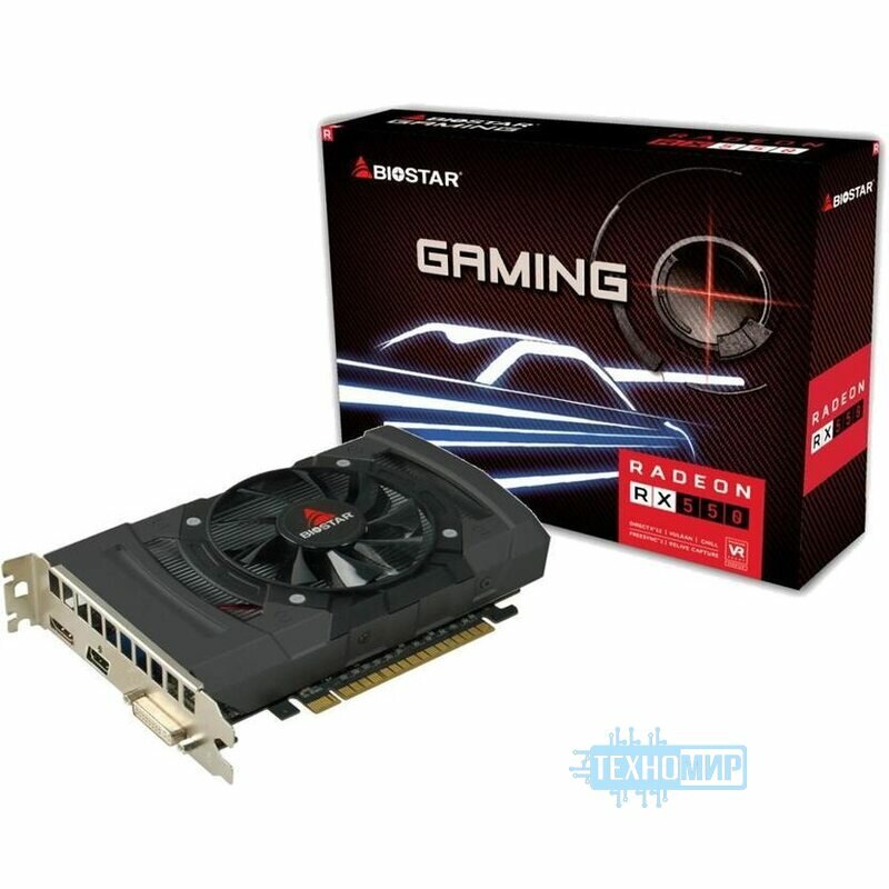 Видеокарта Biostar Radeon RX 550 VA5505RF41