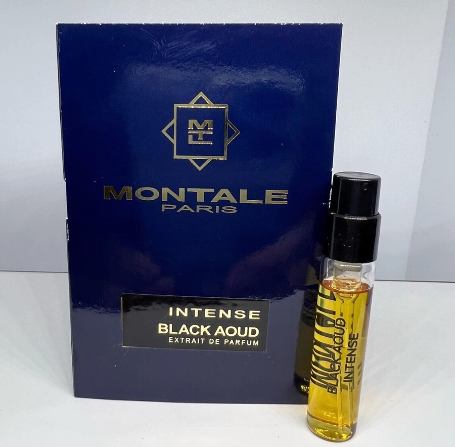 Сэмпл Монталь Интенс Блэк Уд 2 мл духи / Montale Intense Black Aoud для мужчин и женщин