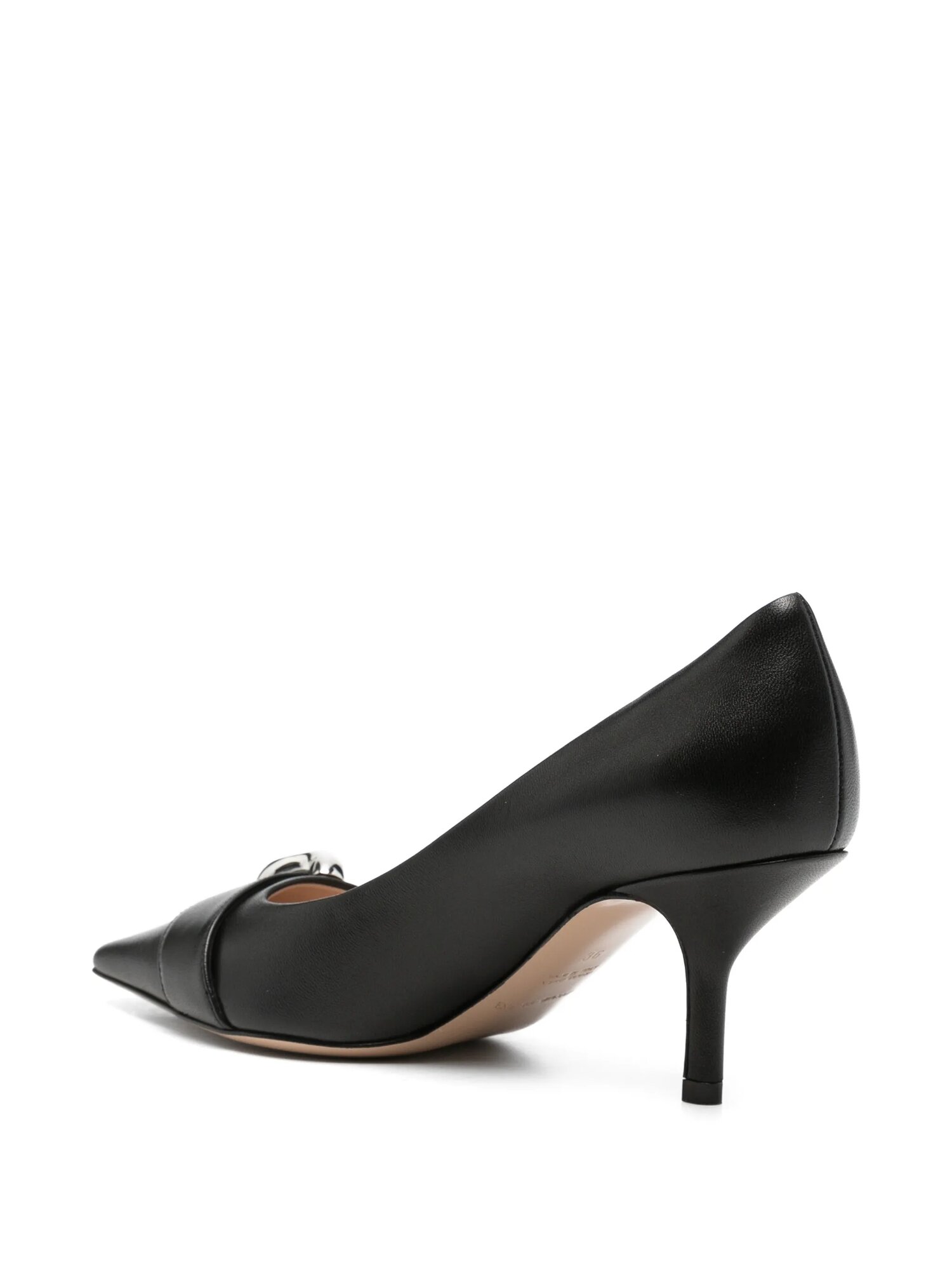 Туфли EMPORIO ARMANI Buckle-detail pointed-toe pumps, размер 41 — фото 1