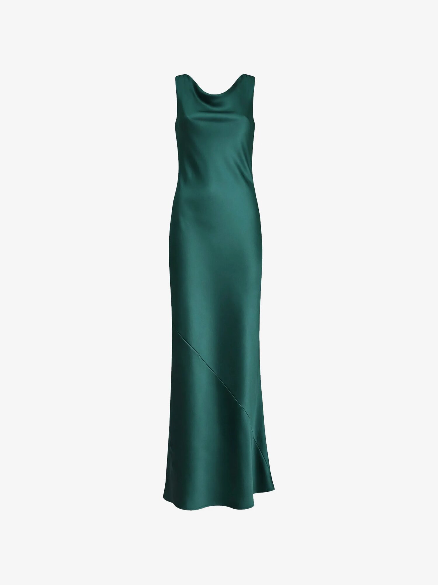 Платье Draped cowl-neck maxi dress