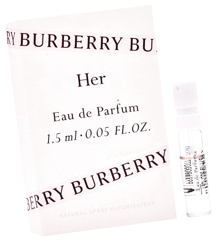 Женский парфюм Барберри Хёр 1.5 мл пробник - Burberry Her миниатюра
