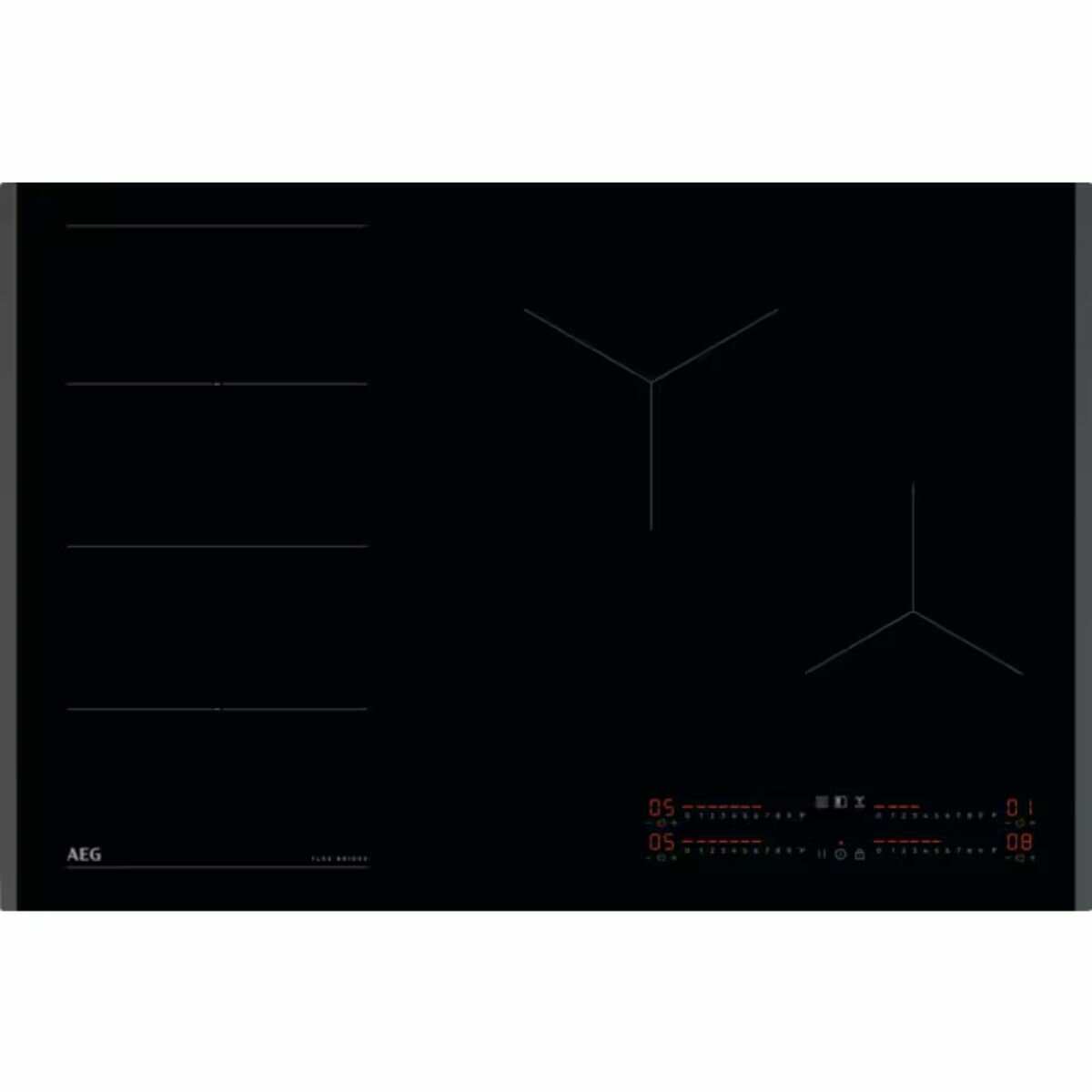 Варочная панель индукционная AEG TI84IF00FB, черный