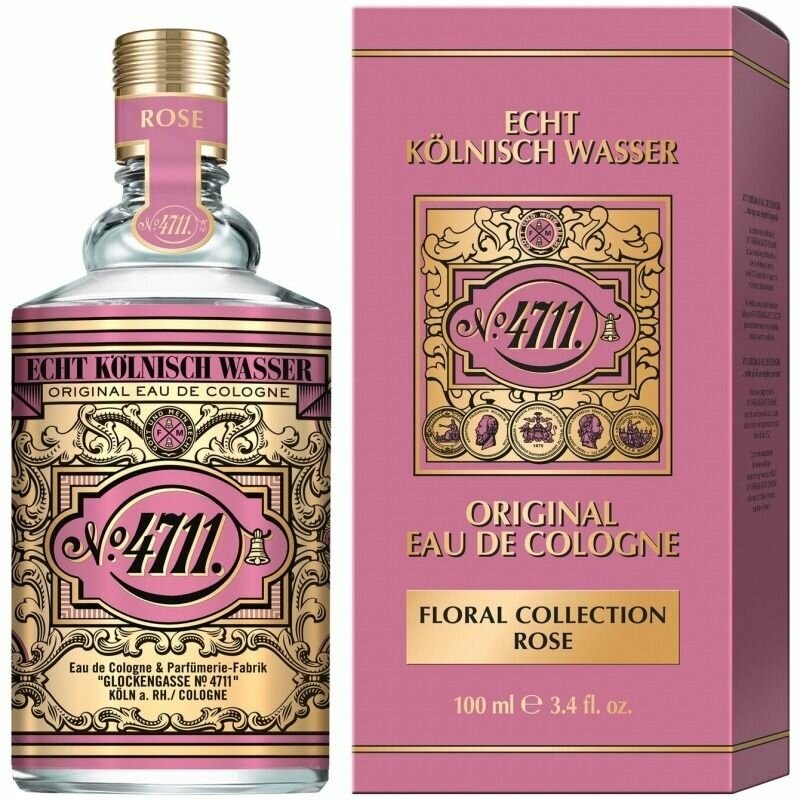 4711 Acqua Colonia Одеколон Floral Collection Rose 100 мл
