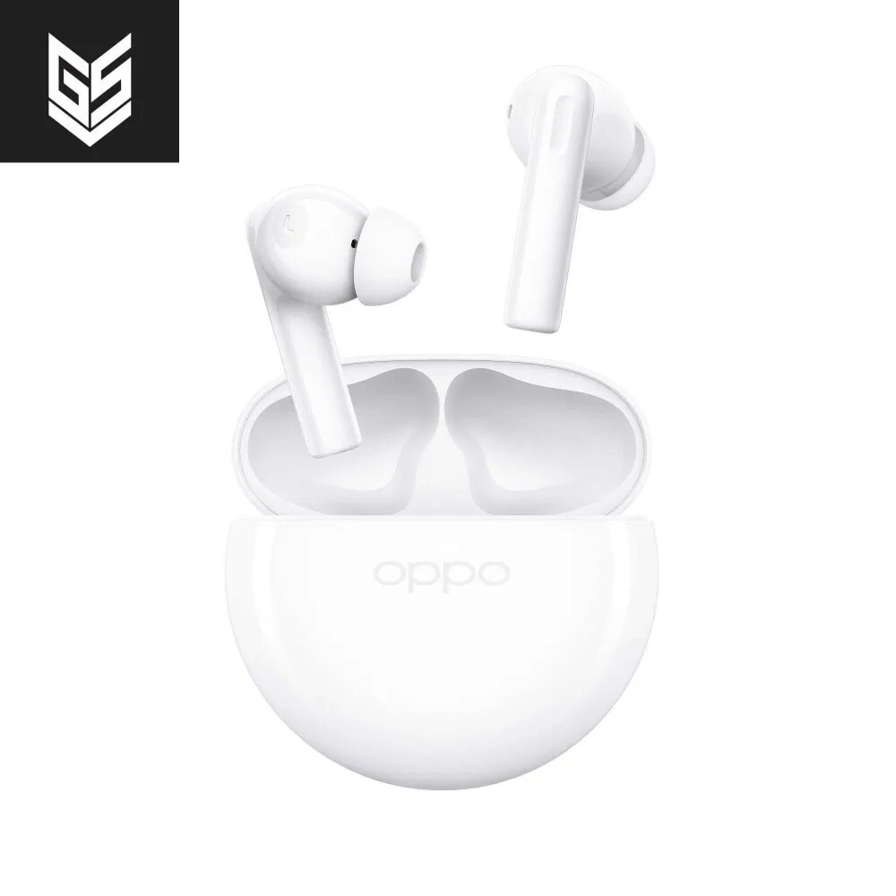 Наушники беспроводные с микрофоном OPPO Enco Buds 2, USB Type-C, белый