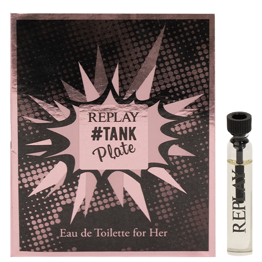 Туалетная вода Реплей Танк Плейт Фо Хе 2 мл миниатюра - Replay Tank Plate For Her для женщин