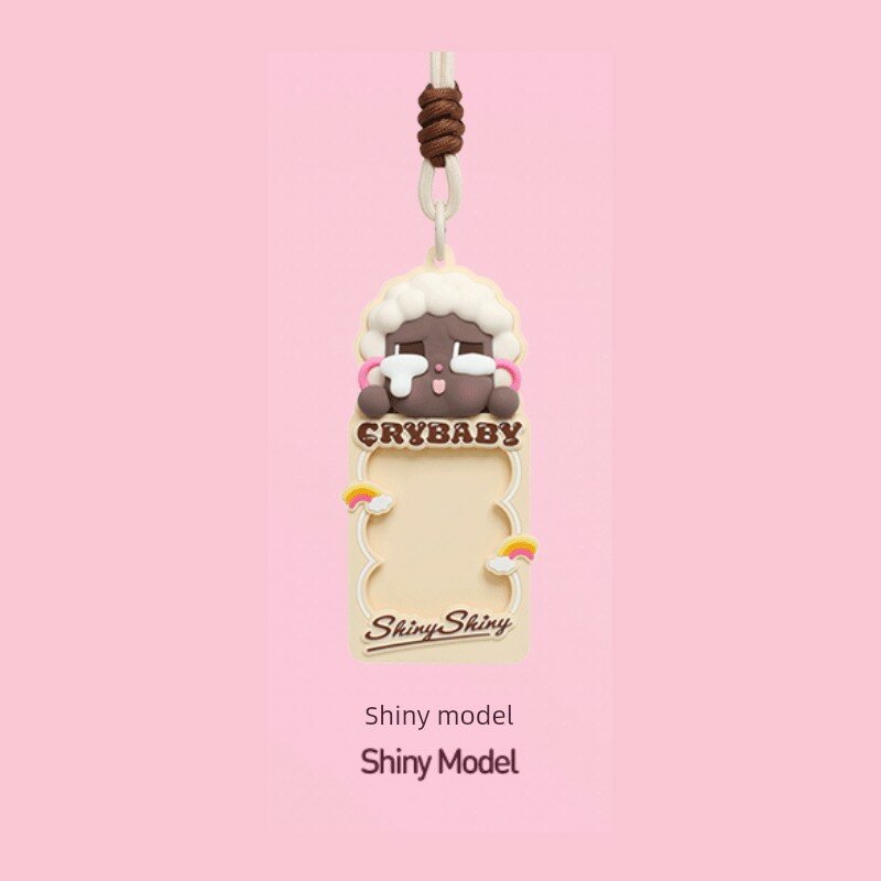 Shiny Model POPMART CRYBABY SHINY SHINY Series Blind Box Collectible Figure Toy for Collectors