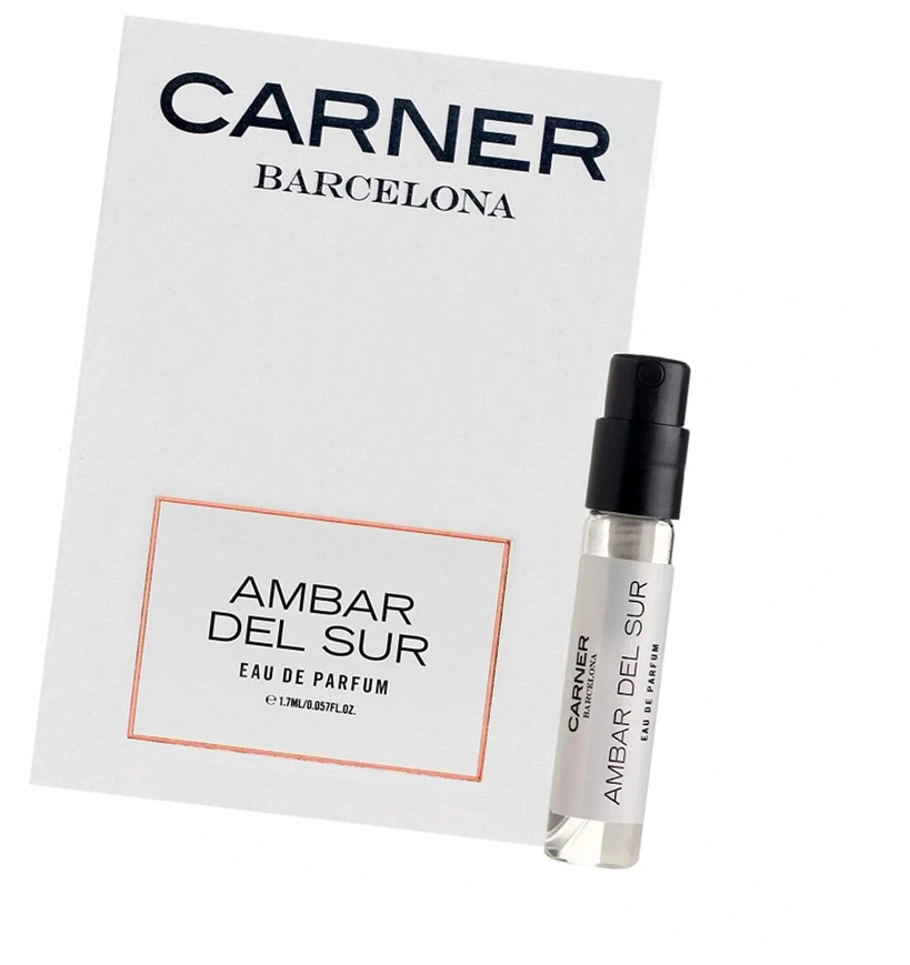 Сэмпл Carner Barcelona Ambar Del Sur парфюмерной воды 1.7 мл для мужчин и женщин - Карнер Барселона Амбар Дель Сур
