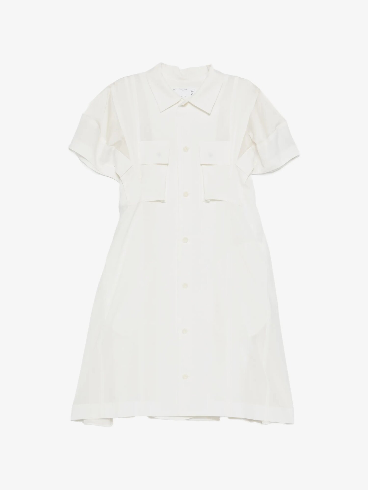 Платье Panelled shirt mini dress
