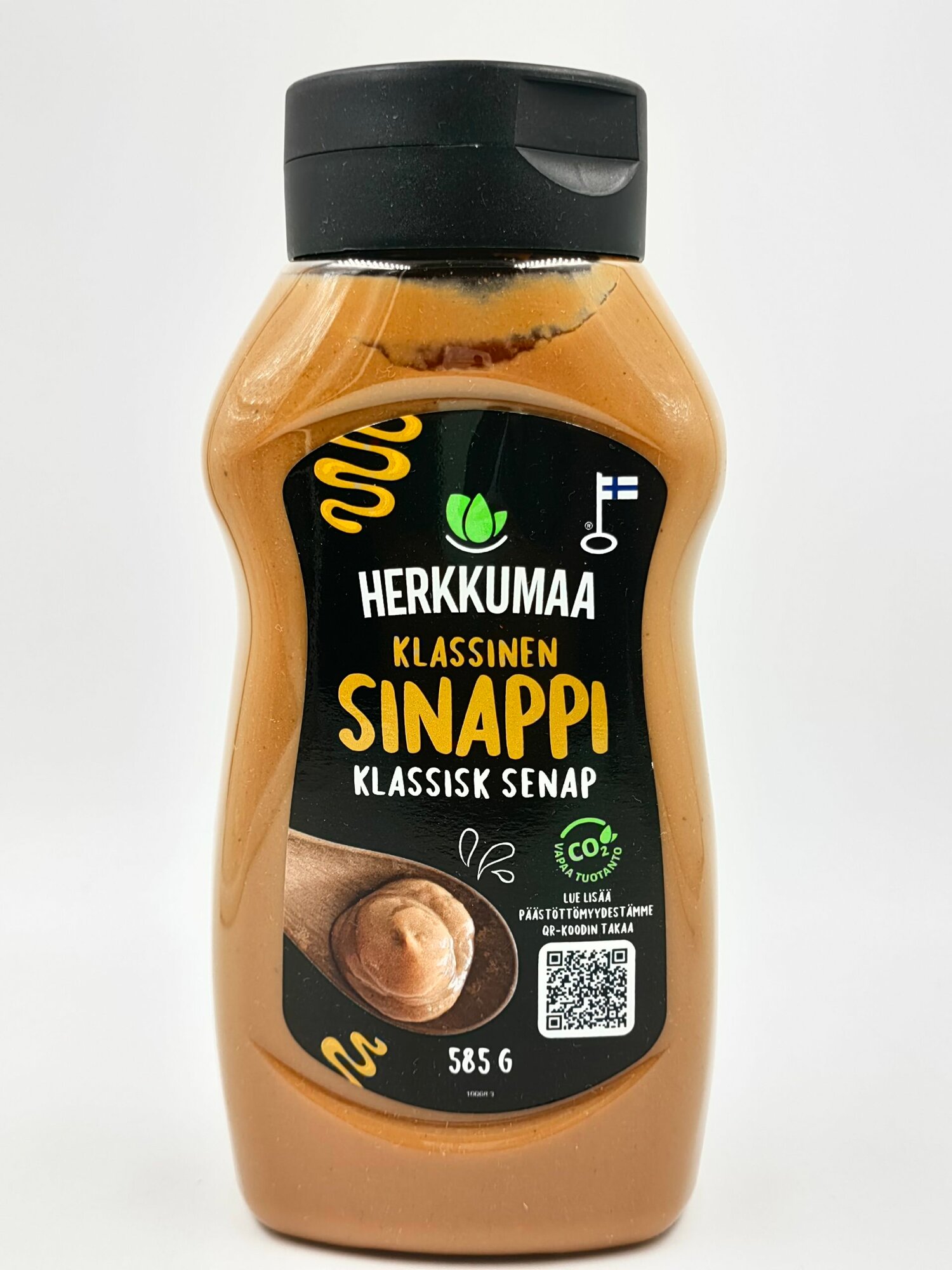 Горчица Herkkumaa классическая 585 г (Финляндия)
