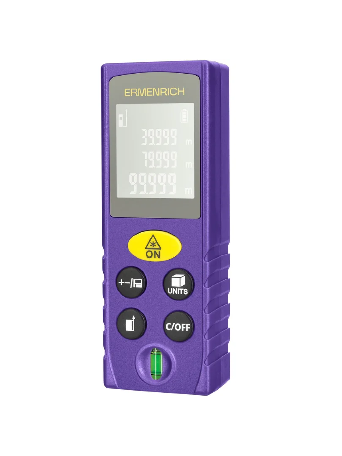 Рулетка Ermenrich 86422 лазерная Reel PLUS GK60, 60 м, фиолетовый