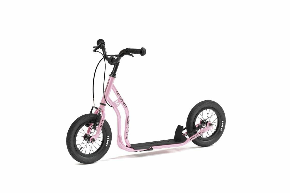 DECATHLON самокат yedoo mau y40, розовый, 12/12, 75 кг