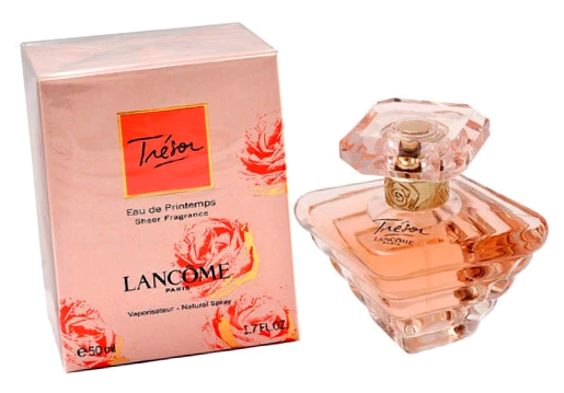 Женские духи Ланком Трезор Шеер 50 мл / Lancome Tresor Sheer Eau De Printemps
