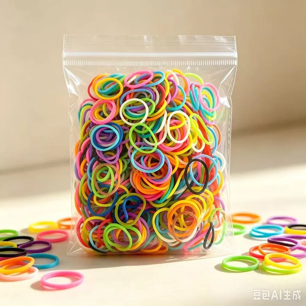 Резиночки Для Плетения Браслетов Набор 600 Шт . Резинки RAINBOW LOOM Карибы зелёный Перламутр Pearl Carribean G B0158