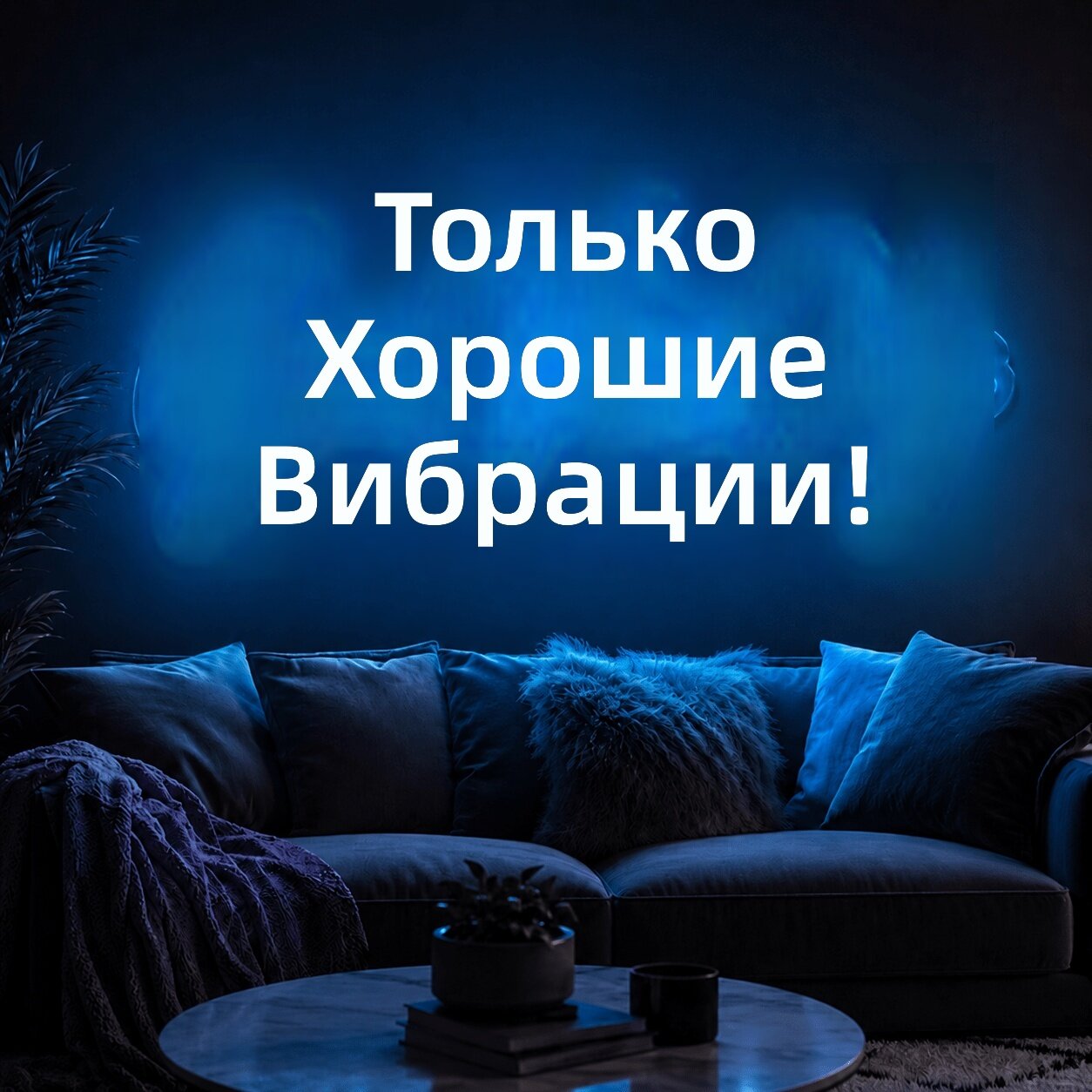 Неоновая вывеска на заказ Good Vibes solely, светодиодная, ледяной синий, 8 дюймов (4 буквы)