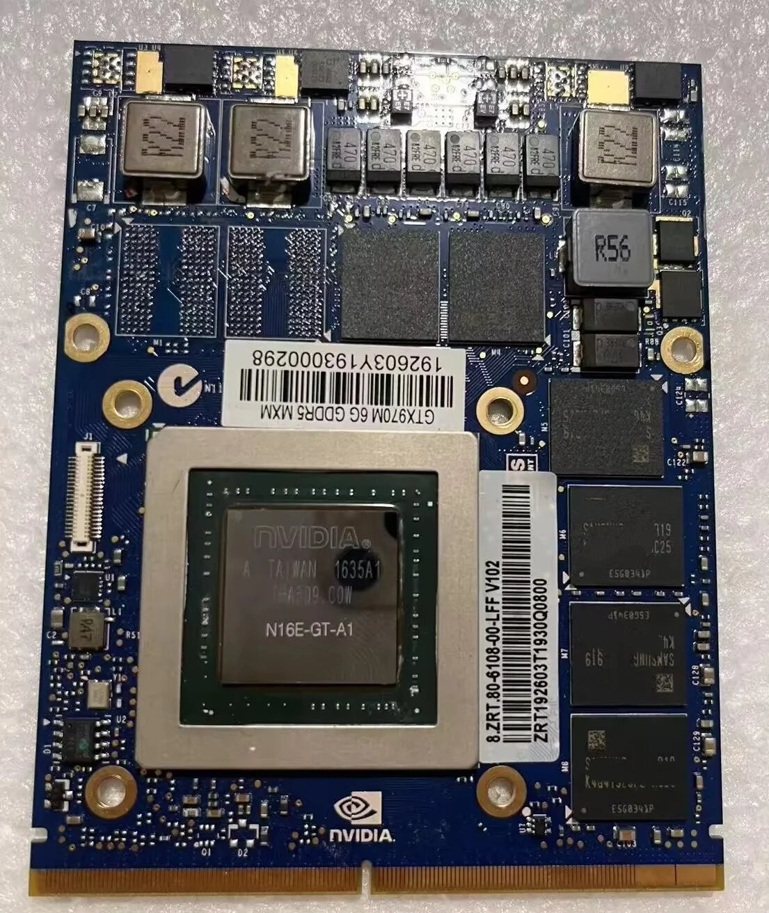 GTX970M 6GB для gt70gt60gt72s gt62gt72 p750dmg p770zm p870dm p157sm p177 x599x61x711 x799x911 m17xr5 m18xr2r3 p370sm p570zm p570