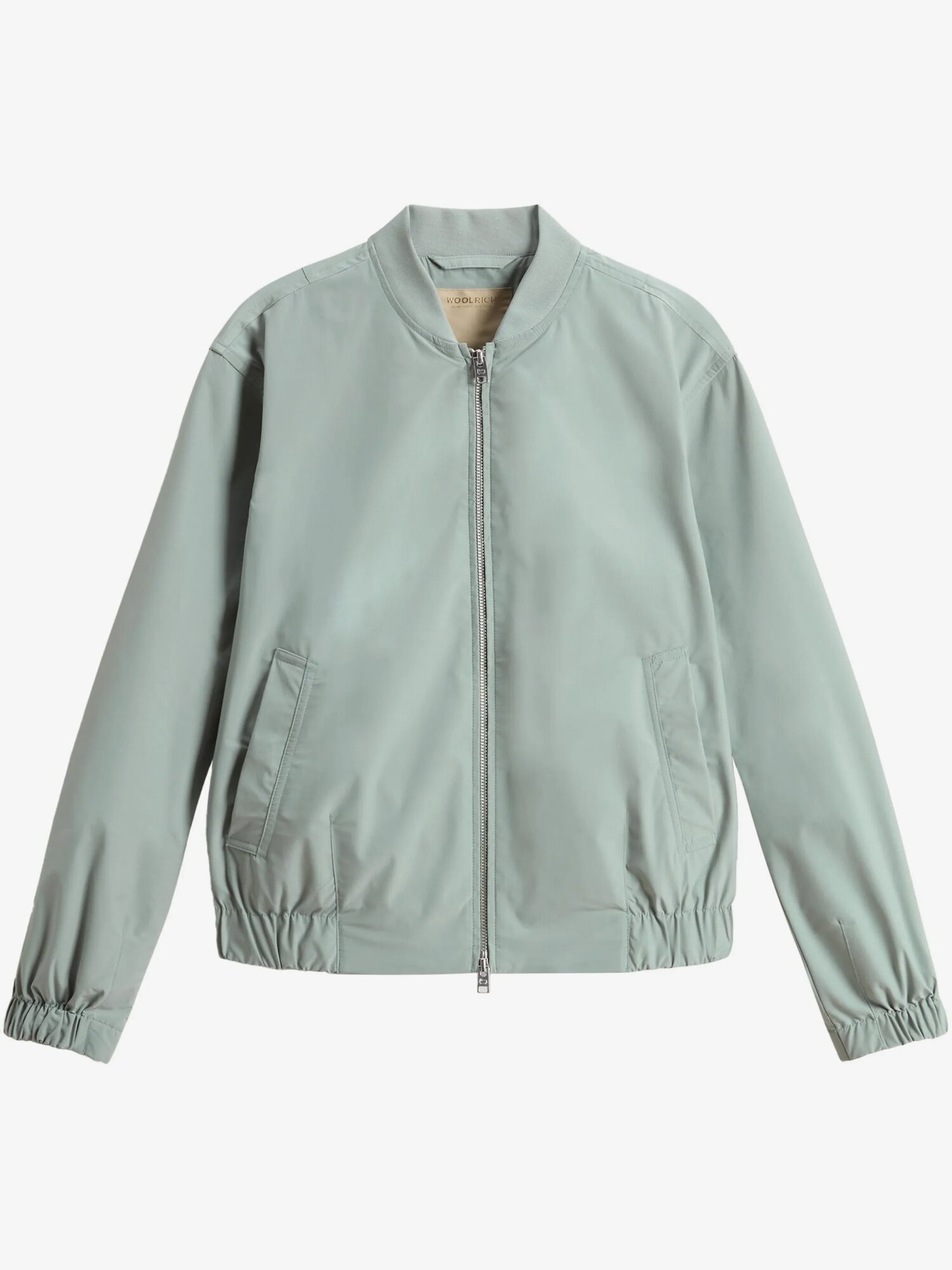Бомбер Woolrich Summer, размер 40, синий