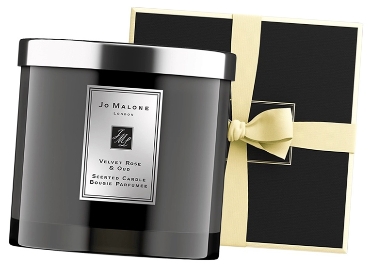 Jo Malone Velvet Rose and Oud свеча 600 гр - Джо Малон Вельвет Роза и Уд для дома и помещений