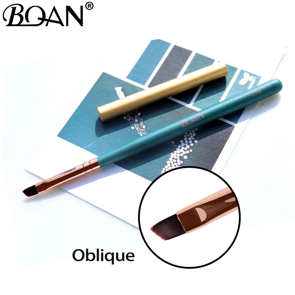 Кисть для ногтей BQAN oblique