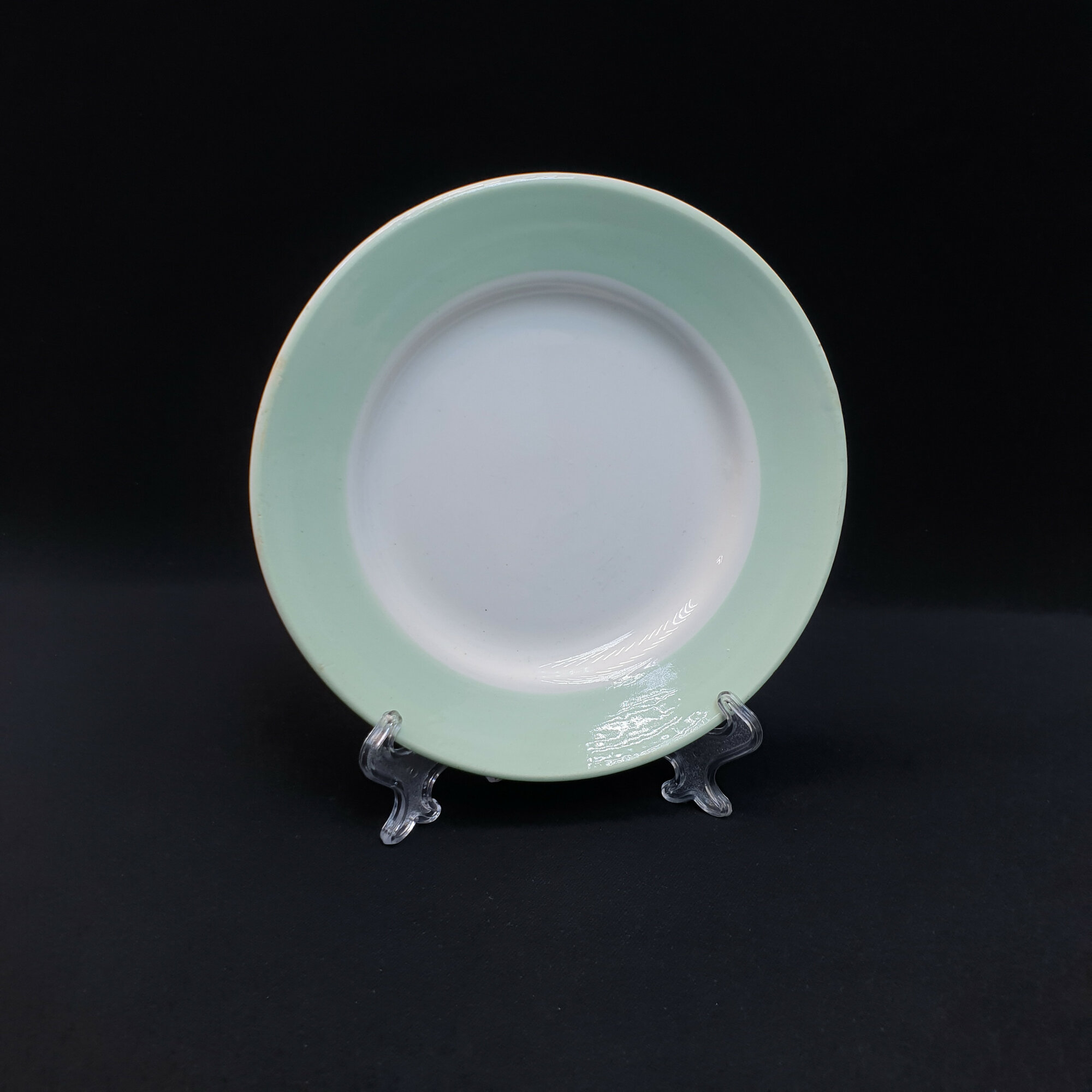 Винтажная десертная тарелка Чайка, фаянс 175 мм, СССР