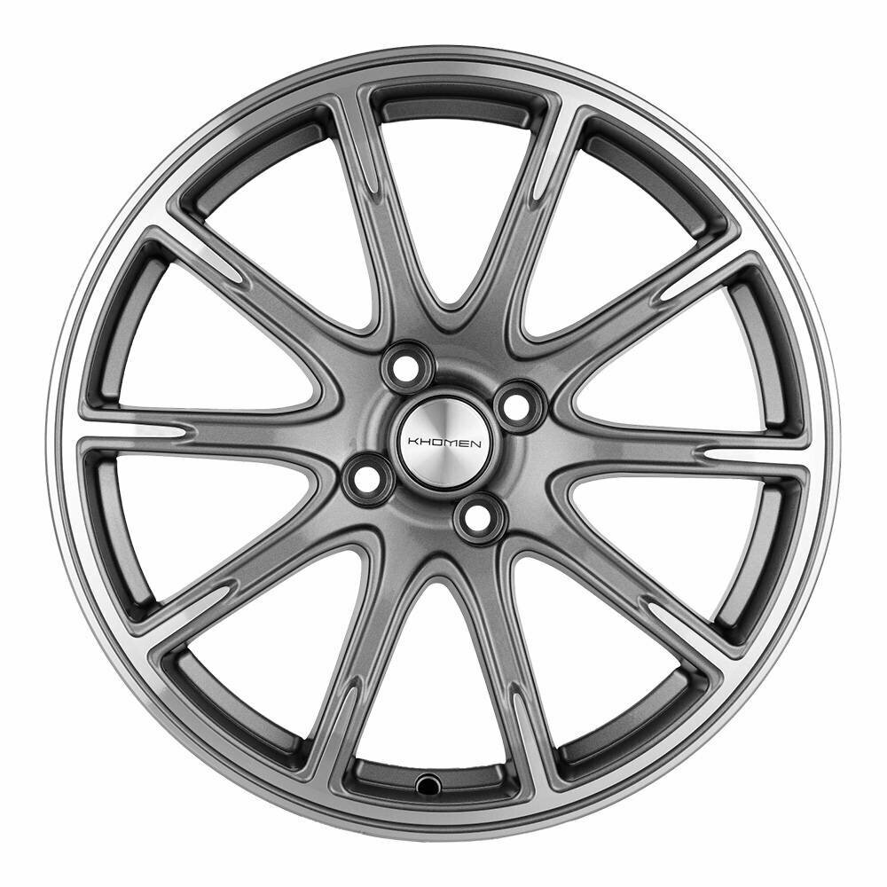 Колесный диск Khomen KHW1707 6.5x17 4x100 ET41 D60.1 Gray-FP