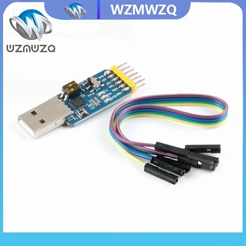 CP2102 Многофункциональный USB-UART 6-в-1 (USB-TTL/RS485/232, TTL-RS232/485, 232–485) Последовательный адаптер для Arduino